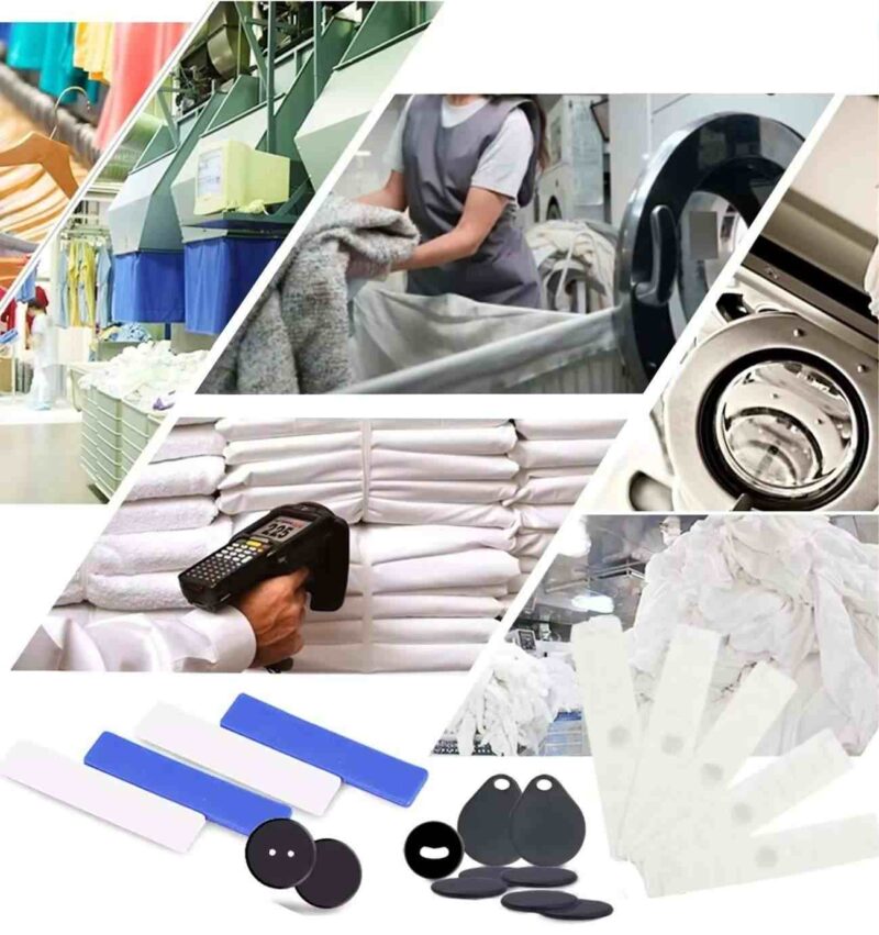 High Temperature RFID Tags for Textile Clothing Laundry Management ...